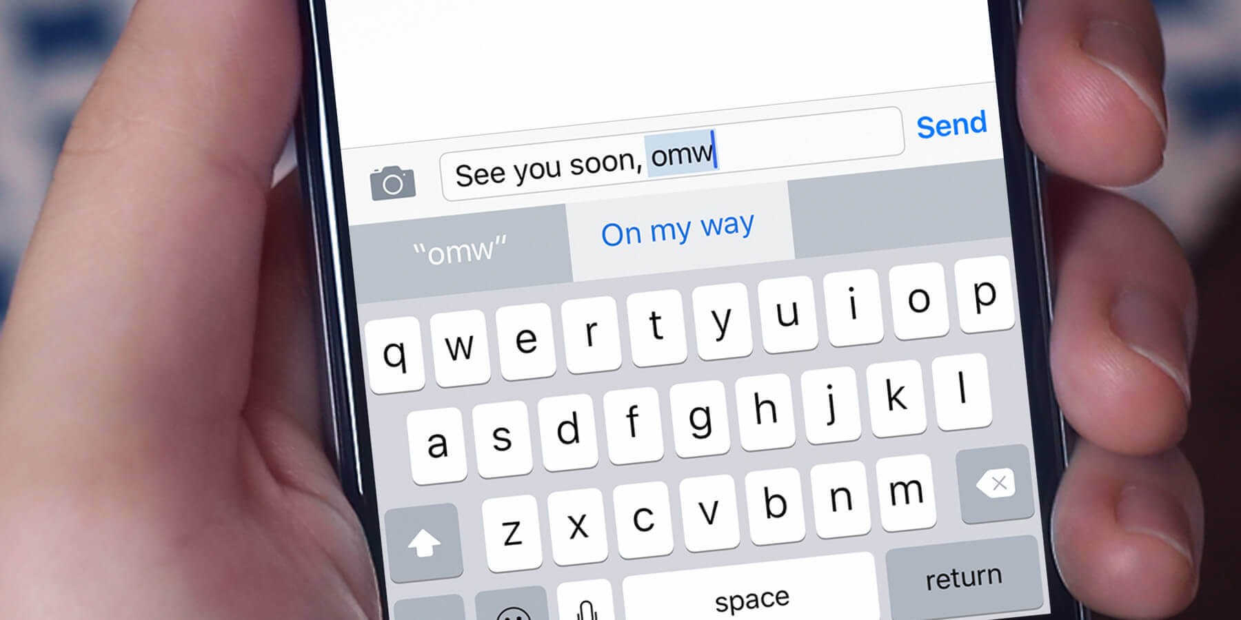 Guide Using Text Replacement To Quickly Input Phrases On The Iphone Ios 9 Tapsmart
