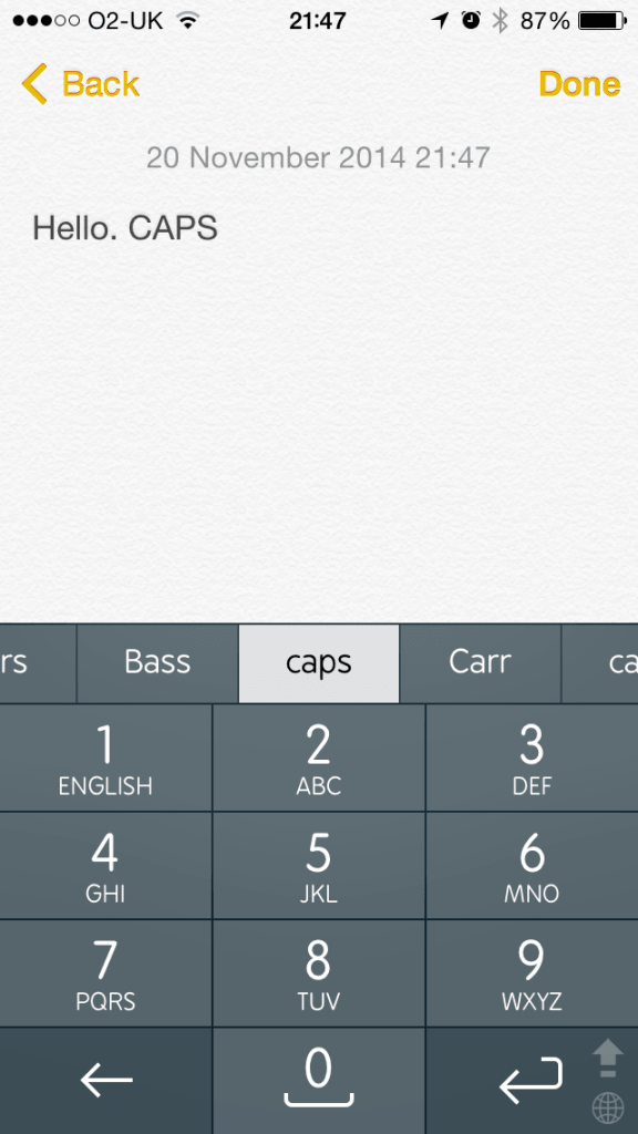 Review: Type Nine brings an alphanumeric keyboard to your iPhone - TapSmart