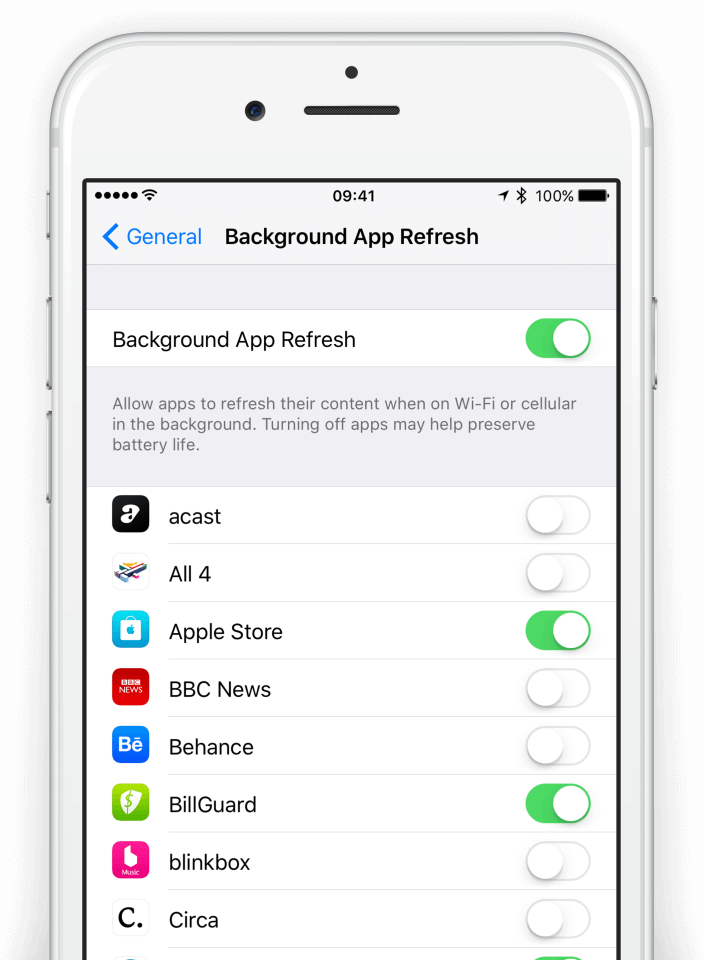 Guide: Stop apps from automatically refreshing | iOS 9 - TapSmart