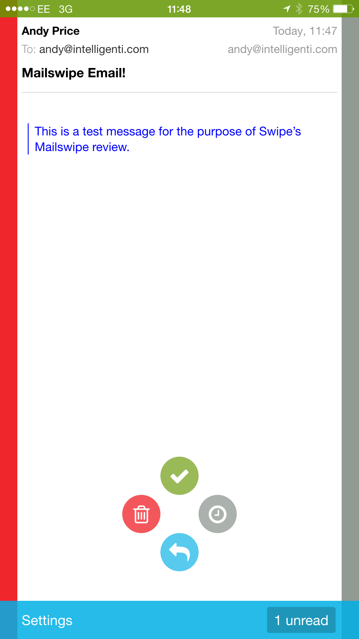 Review: Mailswipe – gesture based email management - TapSmart
