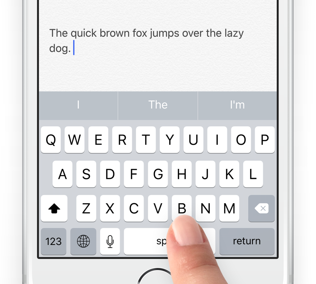 Guide Quickly Insert A Period Using The IPhone Keyboard IOS 9 TapSmart