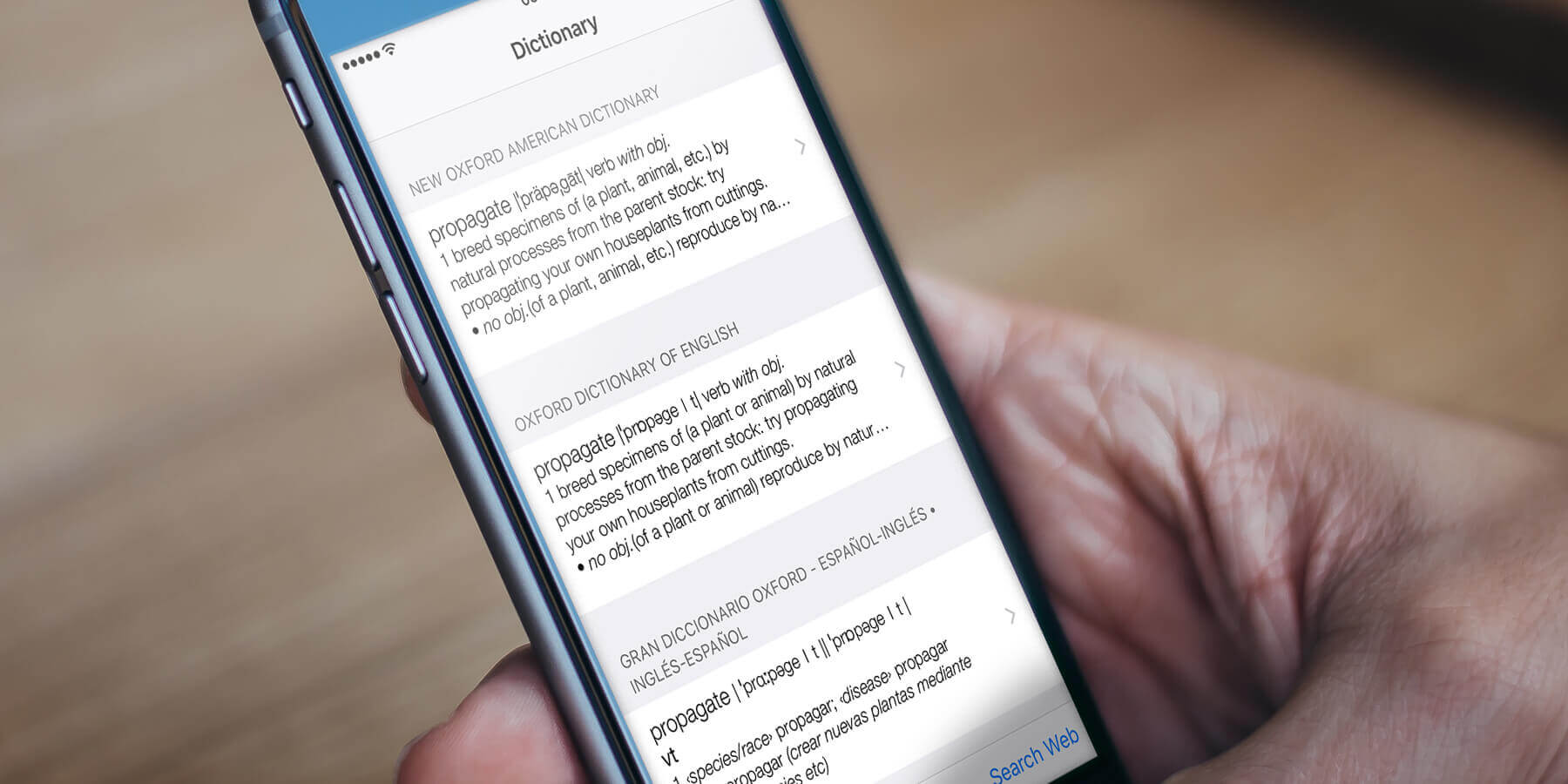 Guide Quickly Look Up Words With The IPhone Dictionary IOS 9 TapSmart