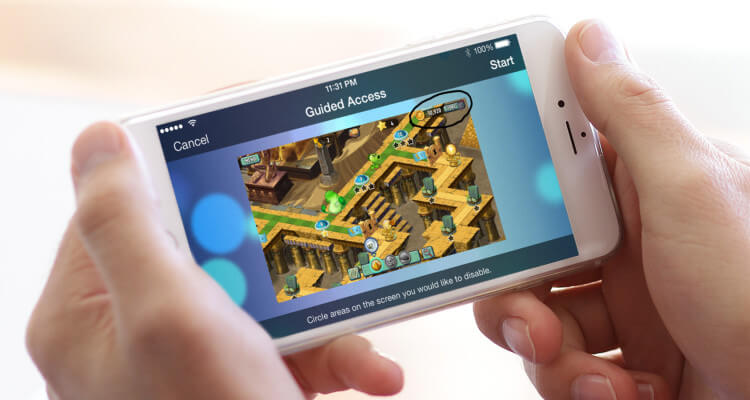 Guided access: restrict access with accessibility settings | iOS 11 ...