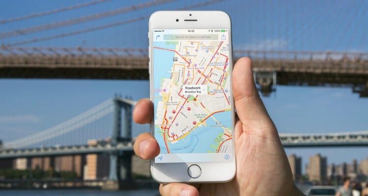 Guide: How to check traffic problems while using the iPhone Maps app ...