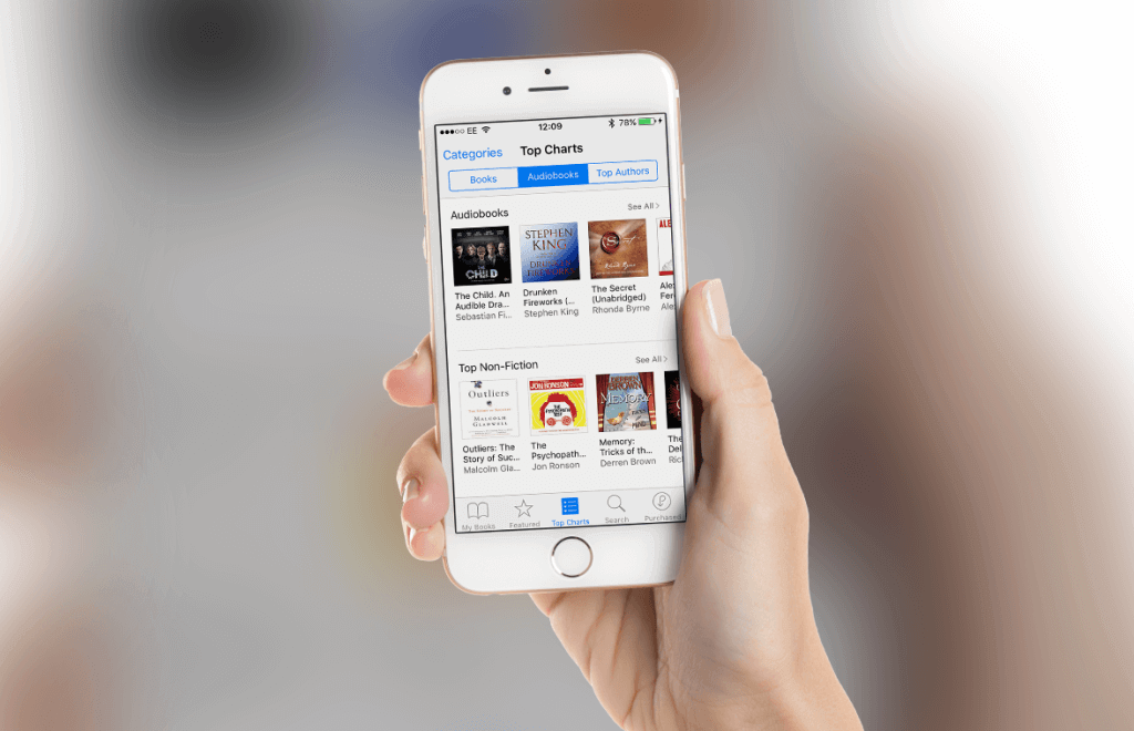 iBooks app updated with audiobooks and better iPhone support - TapSmart