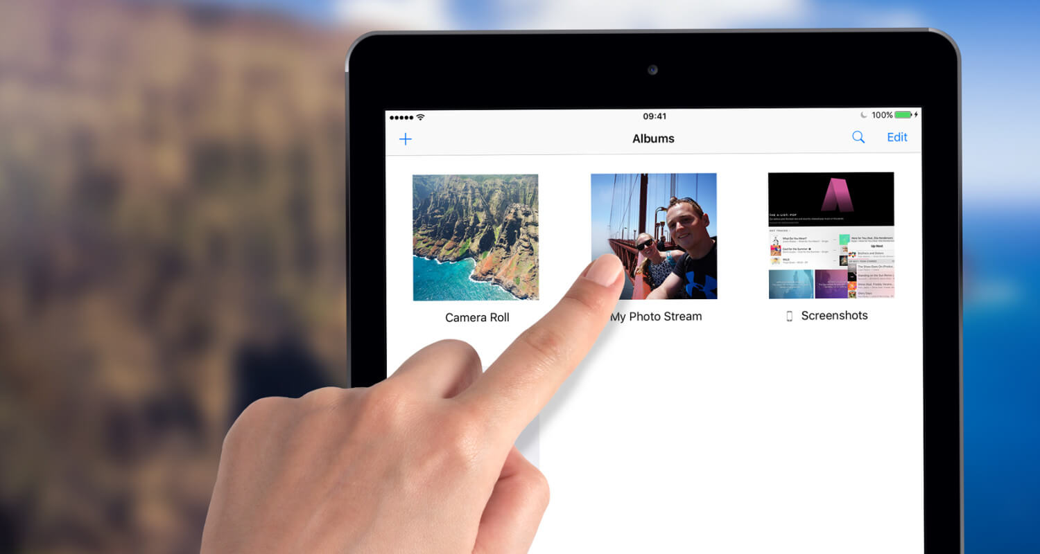 Photo stream: share pics between devices | iOS 11 Guide [iPad] - TapSmart
