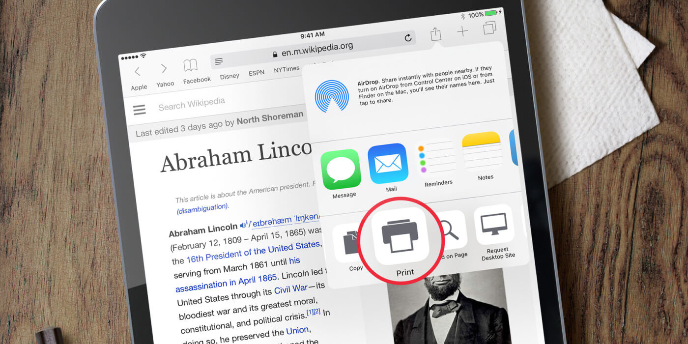 AirPrint: wireless printing from your iPad | iOS 11 Guide [iPad] - TapSmart