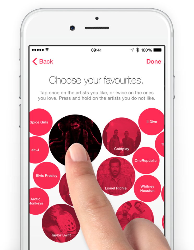 Guide: teaching Apple Music what you like on iPhone | iOS 9 - TapSmart