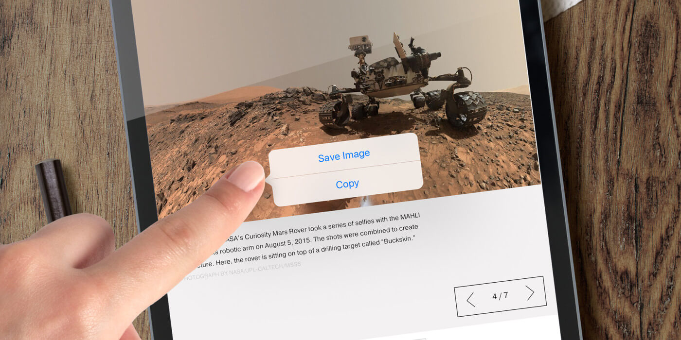 Save images: grab pictures from the web | iOS 11 Guide [iPad] - TapSmart