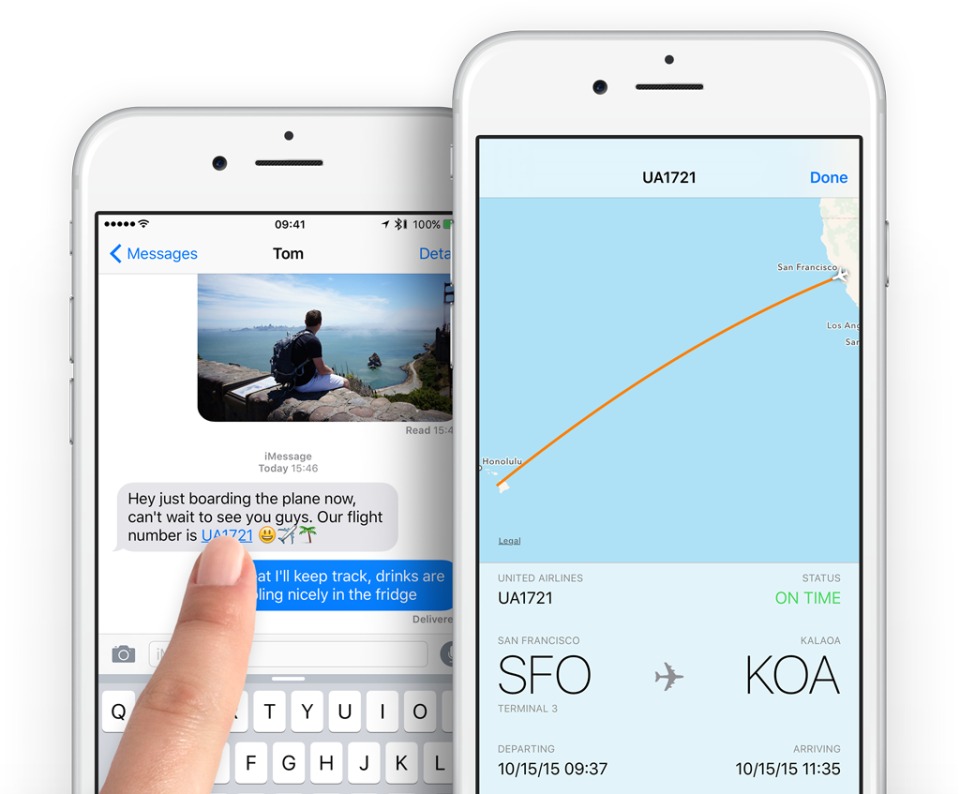 Guide: use your iPhone to quickly track flights | iOS 9 - TapSmart