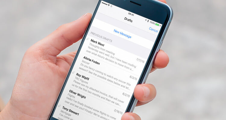 Guide: How to quickly return to draft emails in the iPhone's Mail app ...