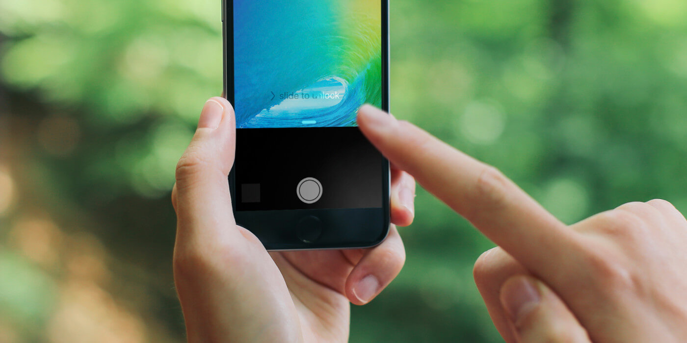 Guide: How to open the camera from the iPhone lock screen | iOS 9 ...