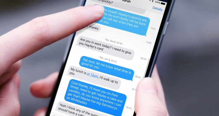 Guide: find out when a message was sent | iOS 9 - TapSmart