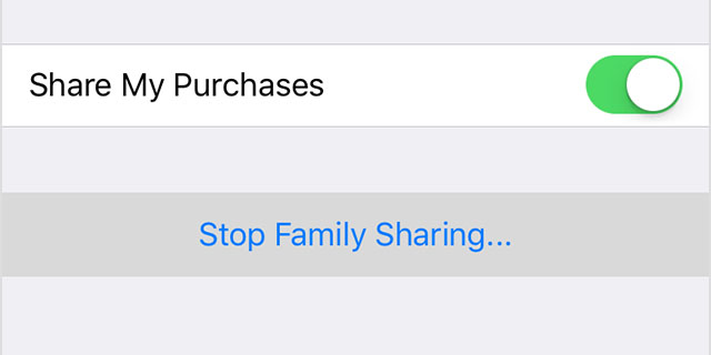 Guide: how to drop out of Family Sharing - TapSmart