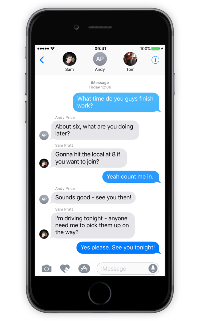 Group IMessages How To Chat In A Group IOS 11 Guide TapSmart