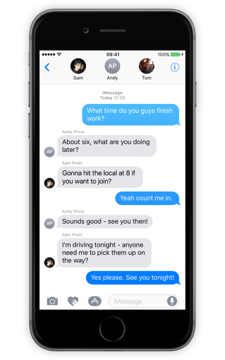 Group iMessages: how to chat in a group | iOS 11 Guide - TapSmart