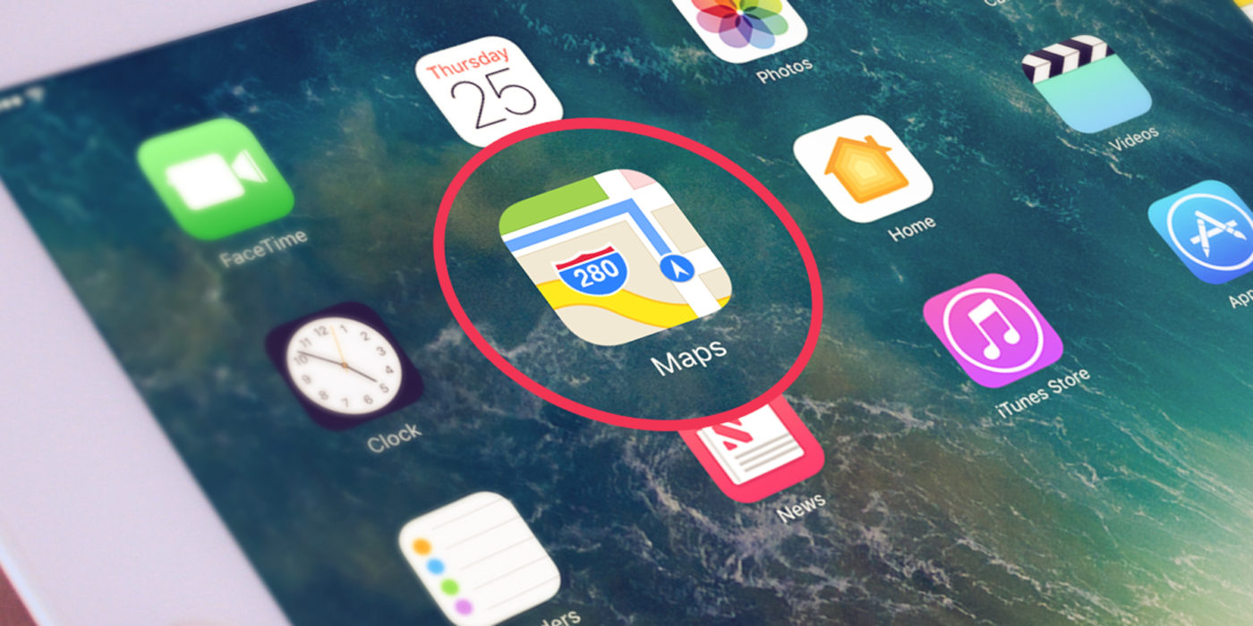 Maps icon: not a random location | iOS 11 Guide [iPad] - TapSmart