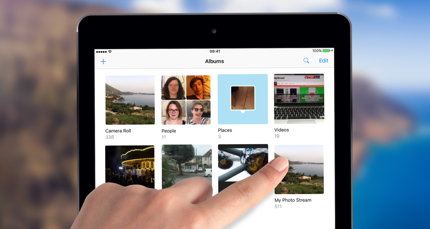 New features in iOS 10: Photos | iOS 10 iPad Guide - TapSmart