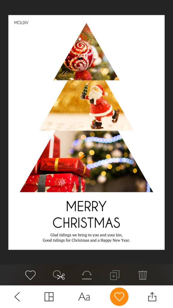 Guide: Design custom Christmas cards on iOS using your iPhone or iPad ...