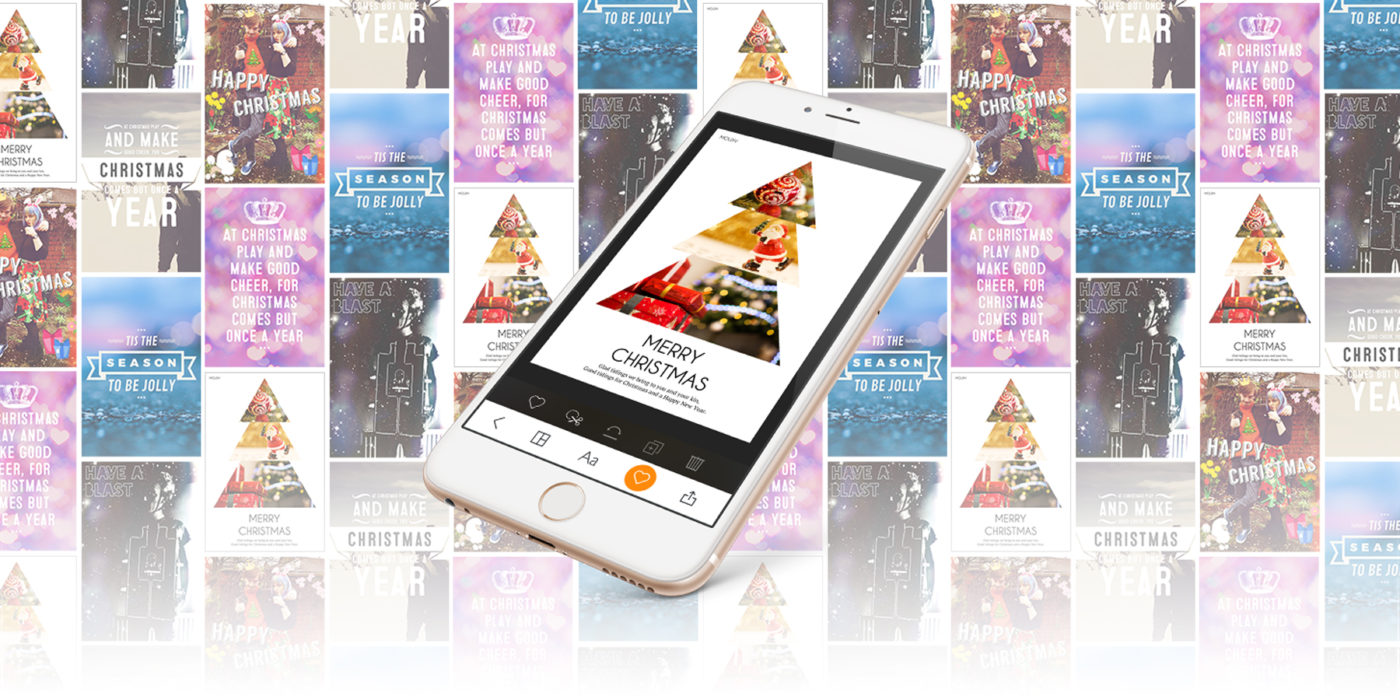 Guide: Design custom Christmas cards on iOS using your iPhone or iPad ...