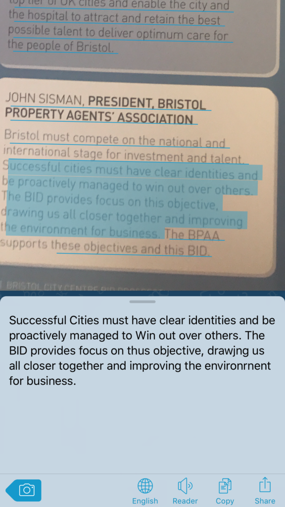 Prizmo Go – easily capture text documents - TapSmart