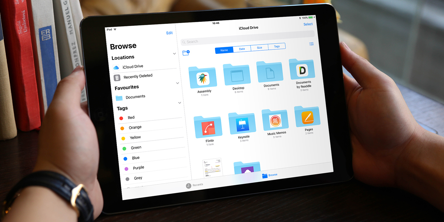 Files App Manage The Files On Your Device IOS 11 Guide iPad TapSmart
