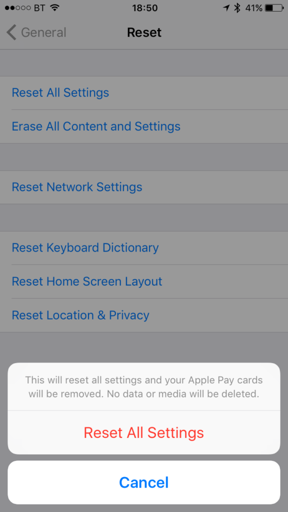 Reset guide: all 6 resets in iOS (and when to use them) - TapSmart