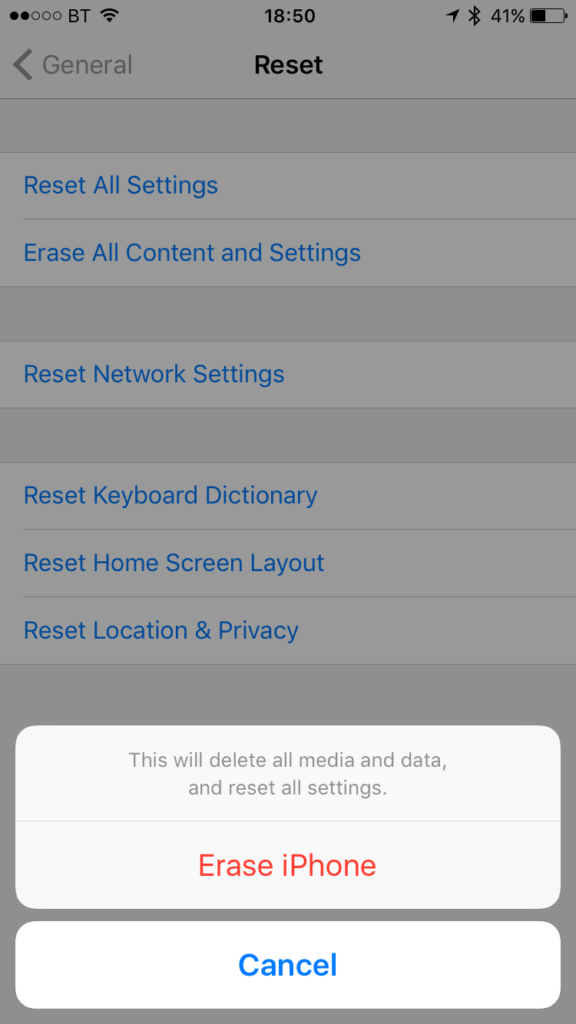 Reset guide: all 6 resets in iOS (and when to use them) - TapSmart