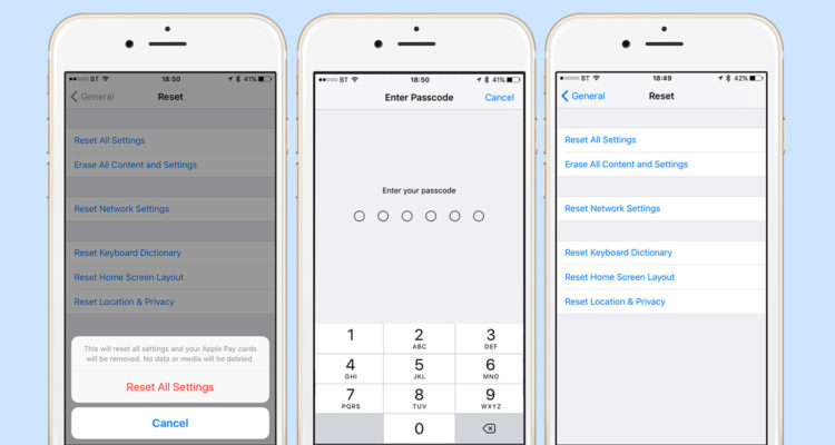 Reset guide: all 6 resets in iOS (and when to use them) - TapSmart