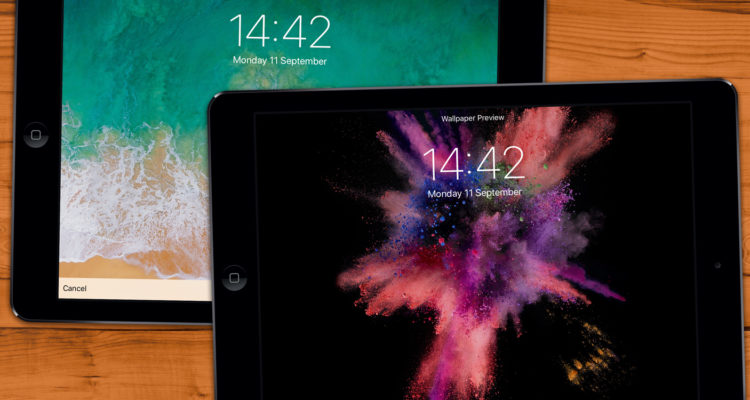 Set wallpaper: choose a new background image | iOS 11 Guide [iPad ...