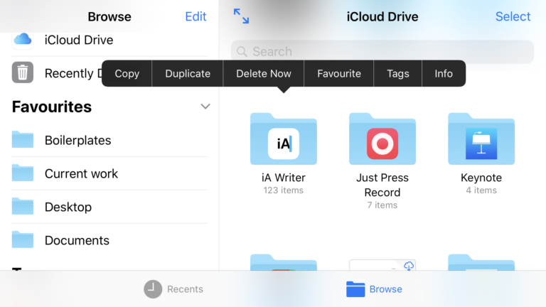 10 Files tips: a beginner's guide to the Files app - TapSmart