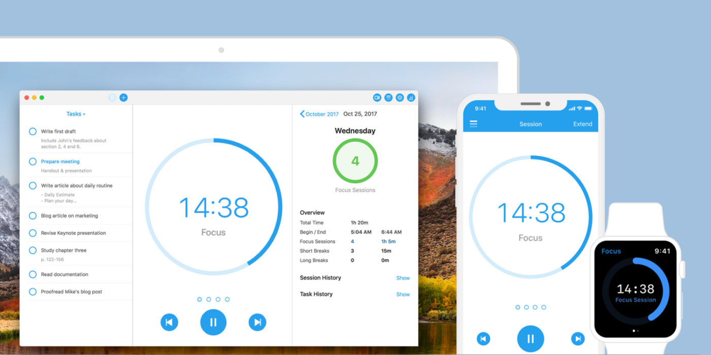 Price Drop: Focus – Productivity Timer goes free - TapSmart