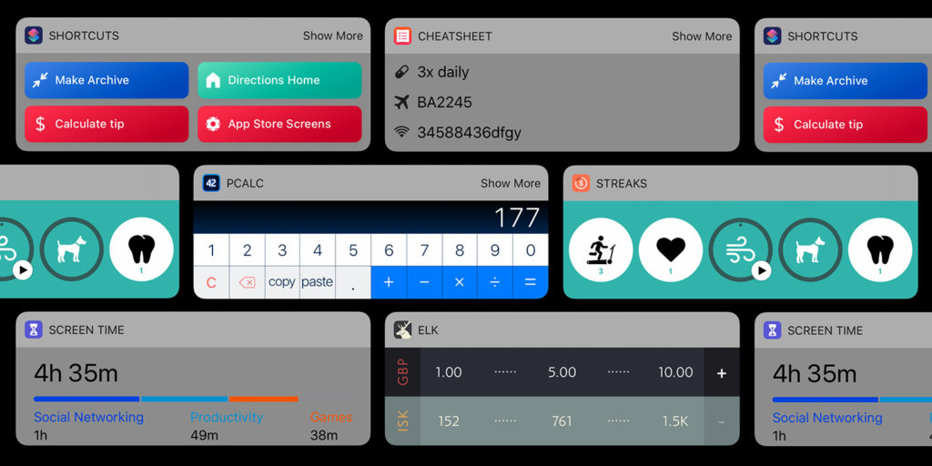 Today view widgets – the 15 best quick-access utilities - TapSmart
