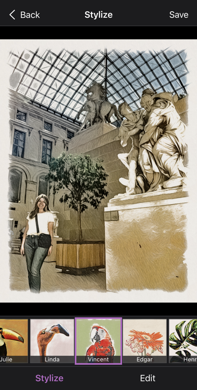 Graphite by Becasso – create bespoke photo art - TapSmart