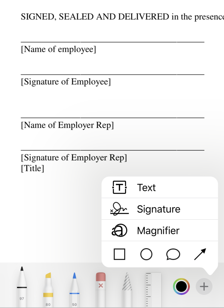 Digital Signing – two ways to sign documents - TapSmart