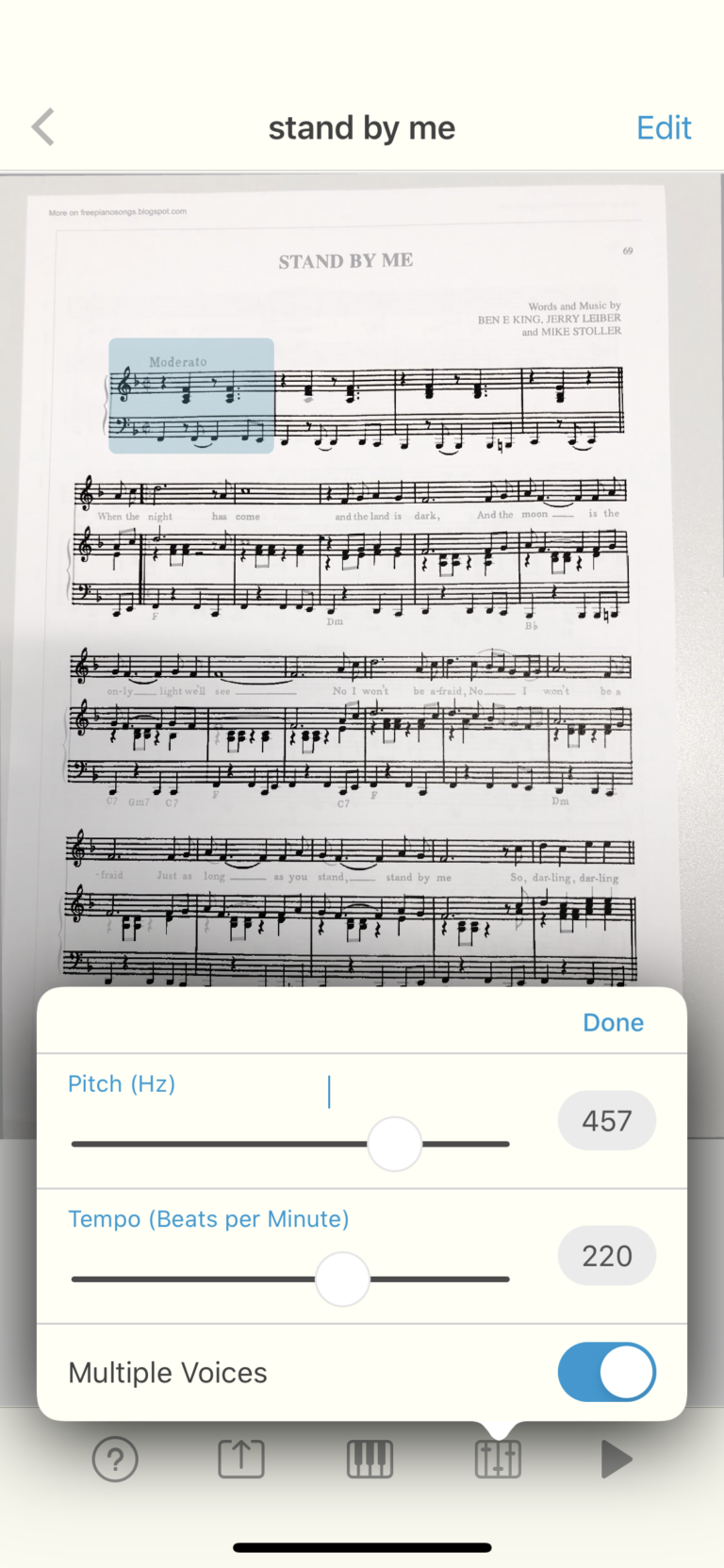 Sheet Music Scanner – hear what written music sounds like - TapSmart