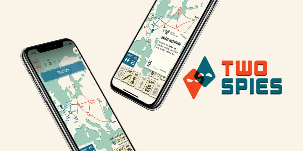 Two Spies - hyperlocal turn-based tactics - TapSmart