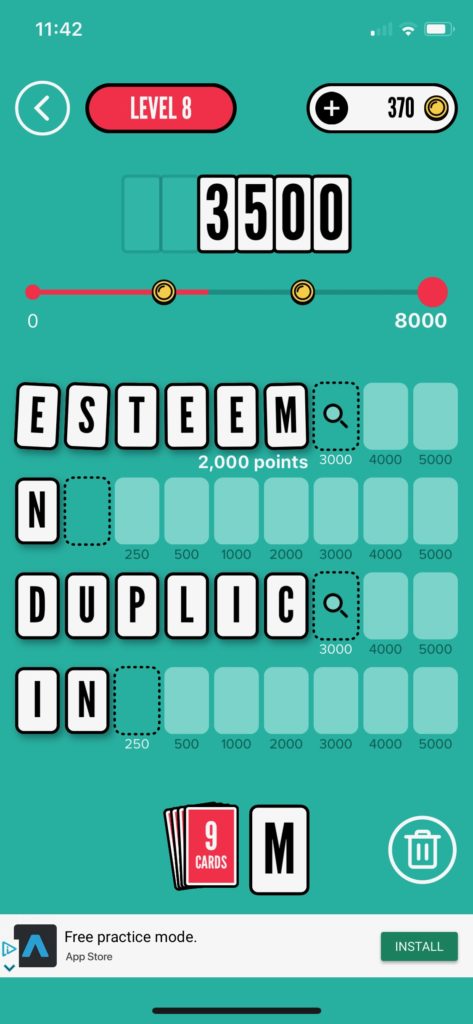 Words Out – Solitaire with alphabet cards - TapSmart