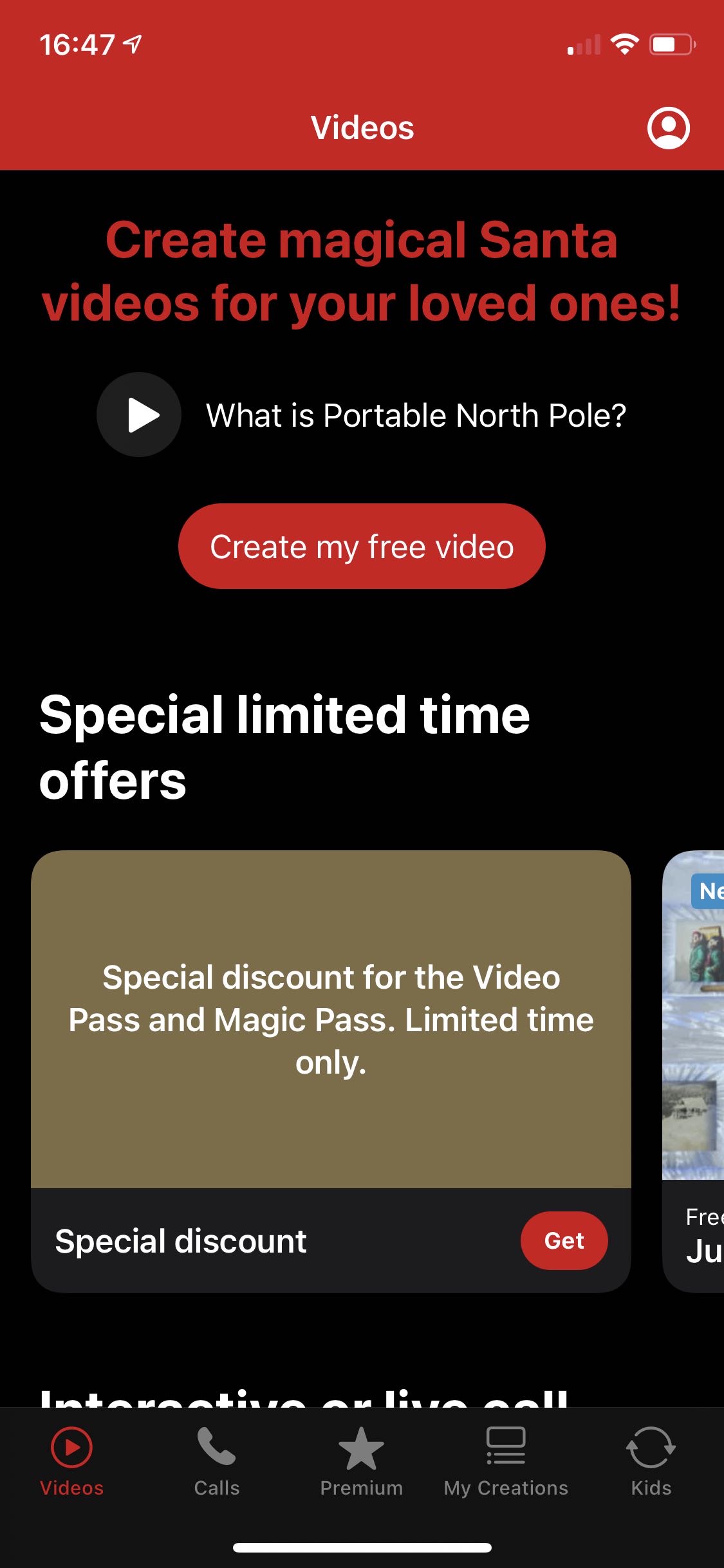 Portable North Pole – custom video messages from Santa - TapSmart