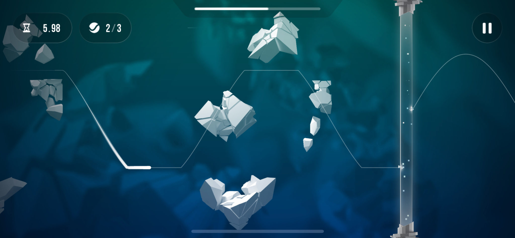 Sine the Game – a wave based arcade challenge - TapSmart