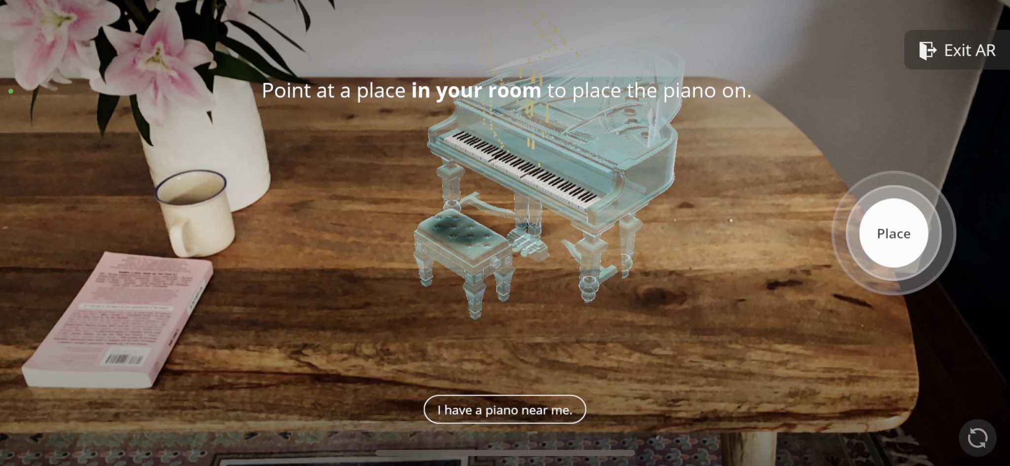 AR Pianist - 3D Piano Concerts - TapSmart