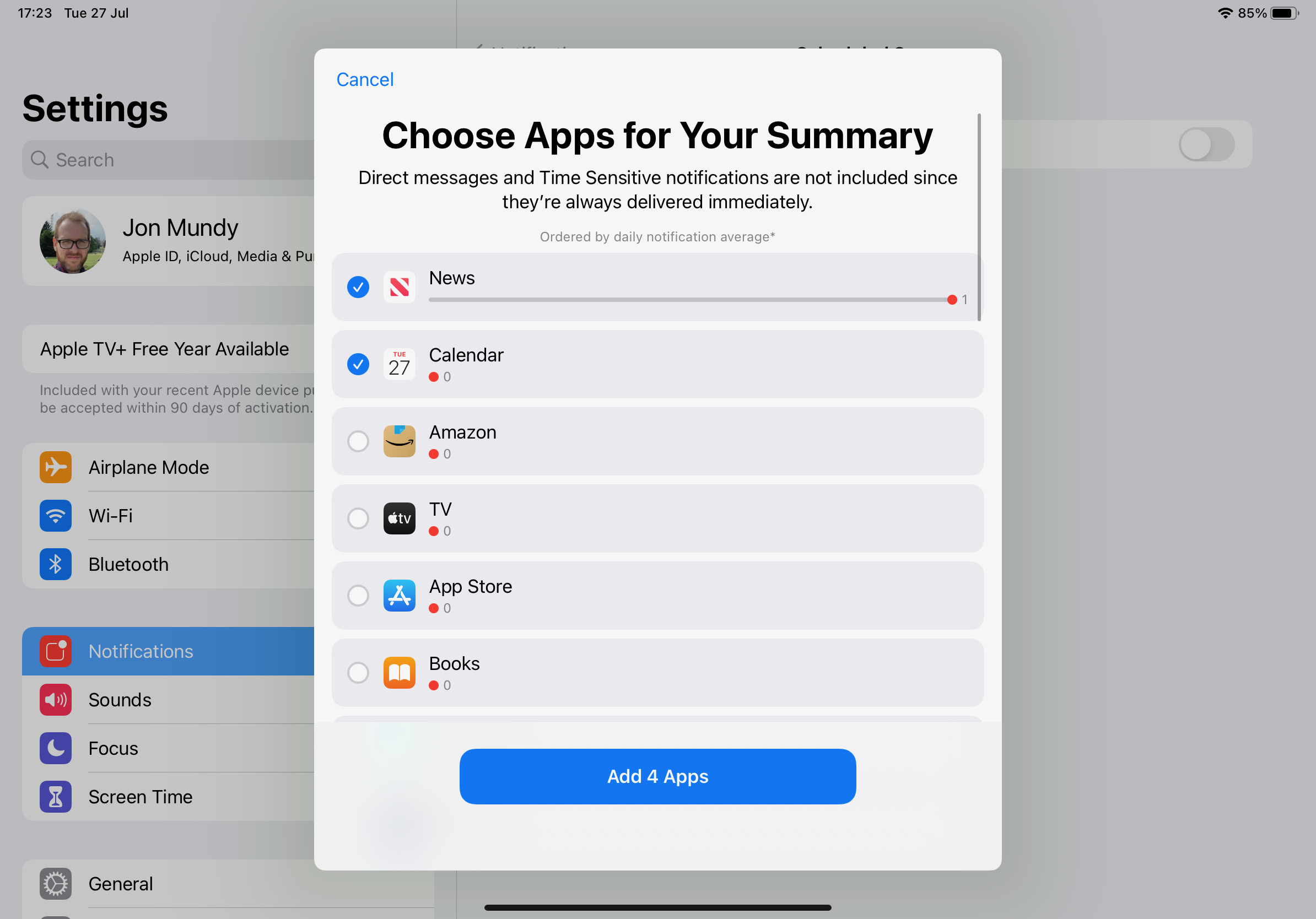Ios 15 Notifications Focus Ipad 02 Tapsmart