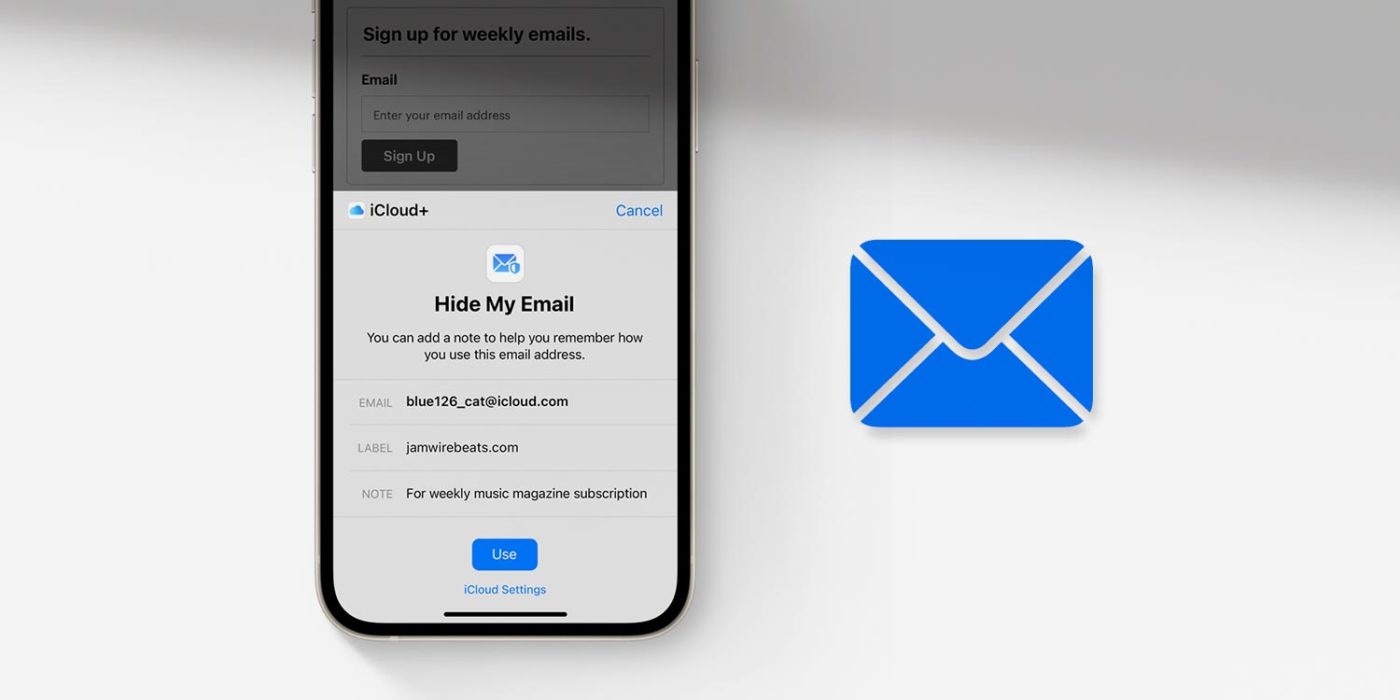 How to protect your real email address with Hide My Email - TapSmart