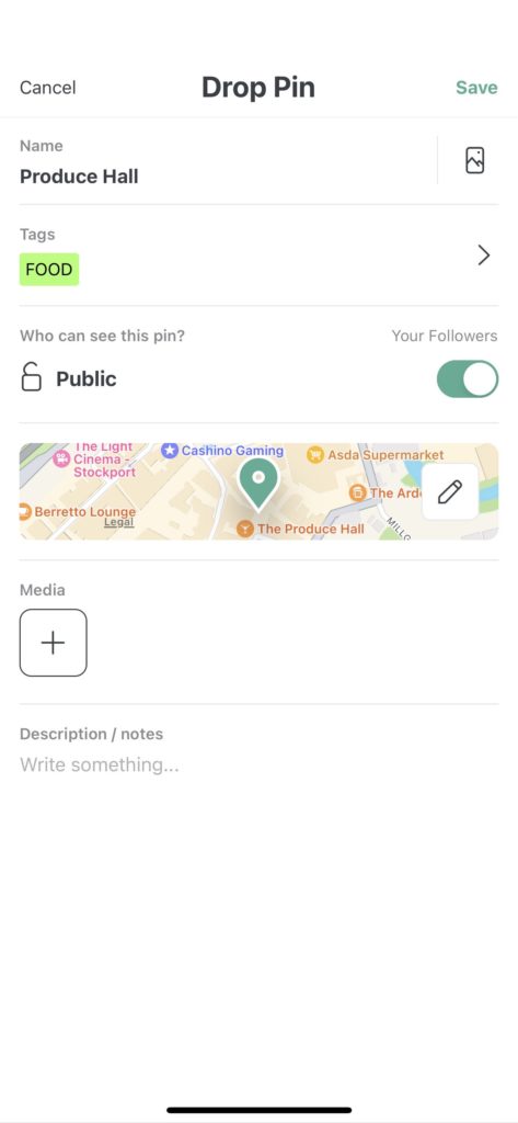 A personal, private map – keep track of locations with Pin Drop - TapSmart