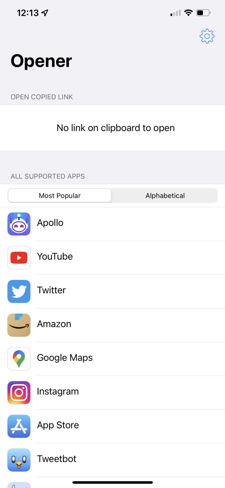 Opener – save time, open links in apps - TapSmart
