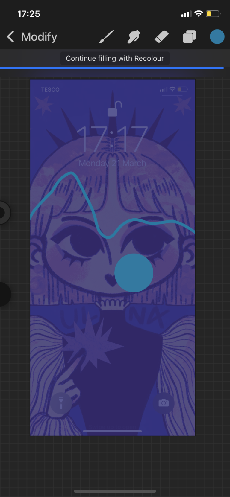 DIY Wallpapers - design background art with Procreate - TapSmart