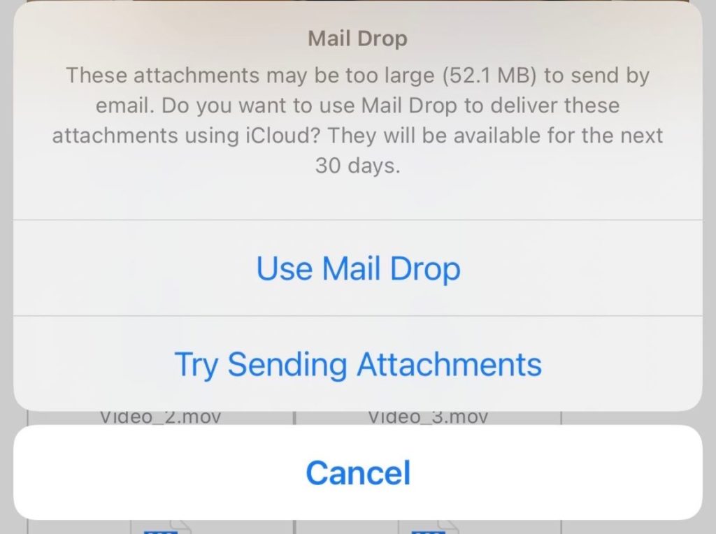 How to use Apple's Mail Drop to send large attachments via email - TapSmart