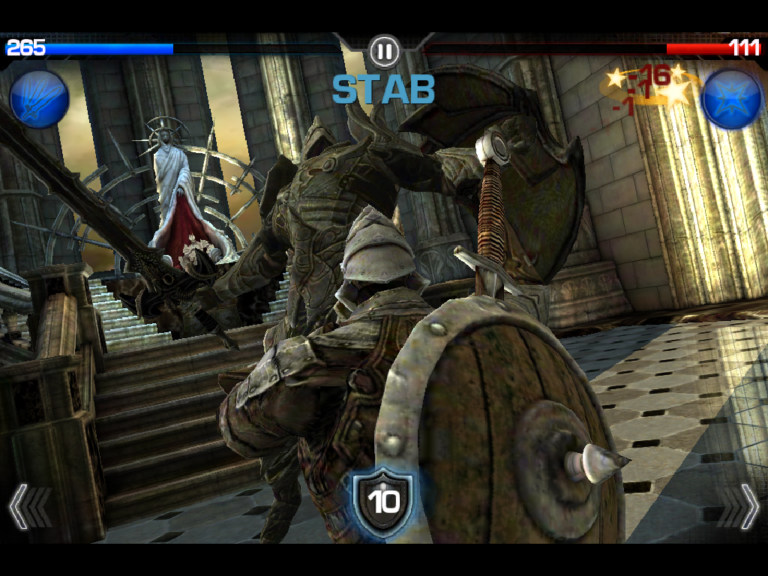 The classic game: Infinity Blade - TapSmart