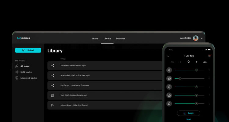 Moises Guide – remove tracks from your favorite songs - TapSmart