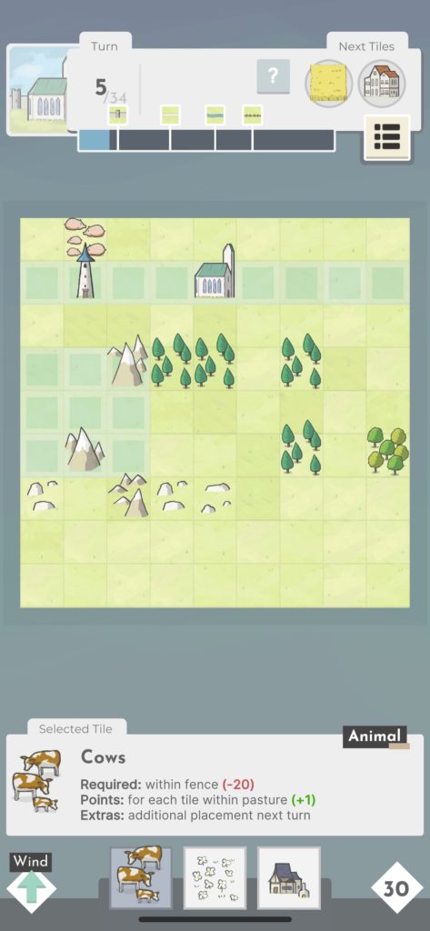 Square Valley - a pastoral planning puzzler - TapSmart